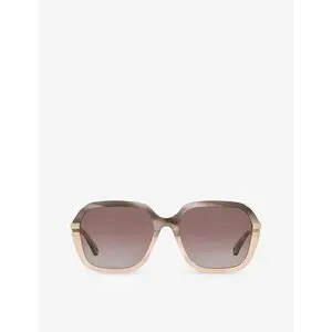 Chloé Ch0204s Square-frame Sunglasses - Grey