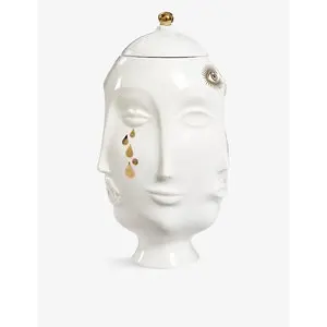 Jonathan Adler Gilded Muse Frida Porcelain Urn 41cm
