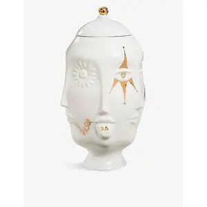 Jonathan Adler Gilded Muse Frida Porcelain Urn 41cm