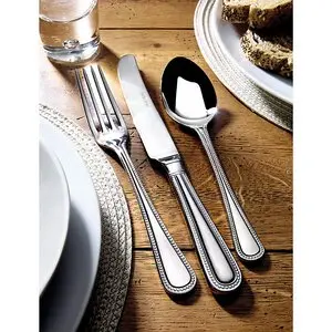 ARTHUR PRICE Bead Stainless Set Of Four Serving Spoons