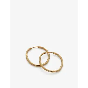 Monica Vinader Muse Hoop Earrings - Gold