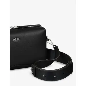 Cartier Losange Leather Shoulder Bag - Black