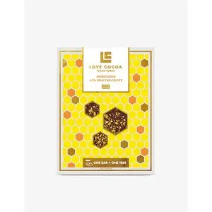 LOVE COCOA Honeycomb 41% Milk Chocolate Bar 75g