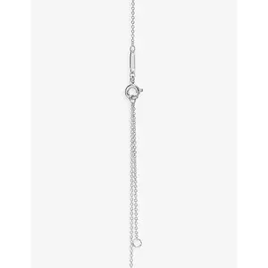Tiffany & Co. Return To Sterling- And Enamel Pendant Necklace