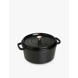 STAUB Cocotte Cast-iron Casserole Dish 26.3cm - Black