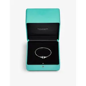 Tiffany & Co. T Wire 18ct White-gold Bracelet