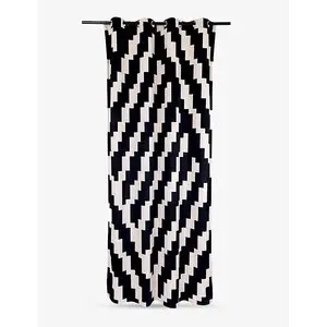 SELETTI Wears Toiletpaper Zig-zag Woven Curtains 280cm - One-color