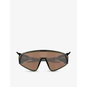 Oakley Latch Shield Sunglasses - Green