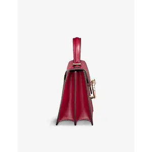 Cartier Panthère De Mini Leather Cross-body Bag - Cherry Red
