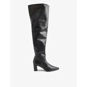 Whistles Inessa Heeled Leather Over-the-knee Boots