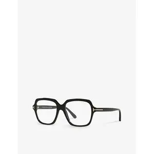 TOM FORD Ft5908-b Irregular-frame Acetate Eyeglasses - Black