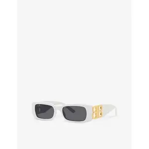 Balenciaga Bb0096s Rectangular Sunglasses