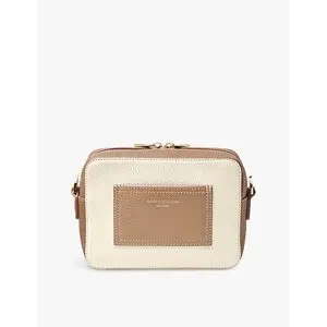 ASPINAL OF LONDON Leather Camera Bag - Taupe