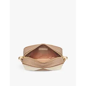 ASPINAL OF LONDON Leather Camera Bag - Taupe