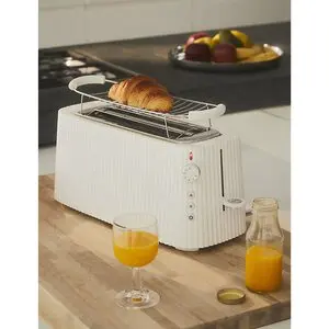 ALESSI Plisse Stainless Steel Two-slice Toaster - Nocolor