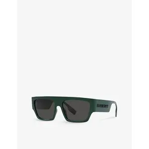 Burberry Tinted-lens Square-frame Sunglasses - Green