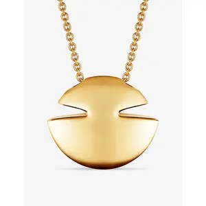 BVLGARI Cabochon 18ct Yellow-gold Pendant Necklace - Yellow Gold