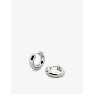 Monica Vinader Essential Click Earrings - Sterling Silver