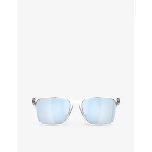 Oakley Exchange Sun Rectangle-frame Sunglasses - Clear