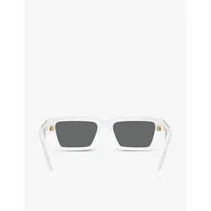 Versace Ve4459 Rectangle Sunglasses - White