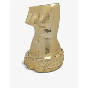 SELETTI Milo Metallic Ceramic Vase 37cm