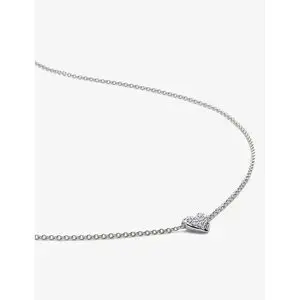 Monica Vinader Heart Lab-grown Diamond Pendant Necklace