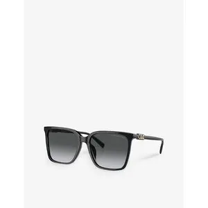 Michael Kors Canberra Square-frame Sunglasses - Black