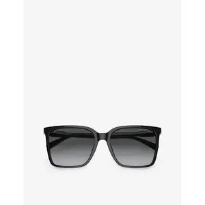 Michael Kors Canberra Square-frame Sunglasses - Black