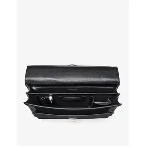 ASPINAL OF LONDON Grained-leather Briefcase