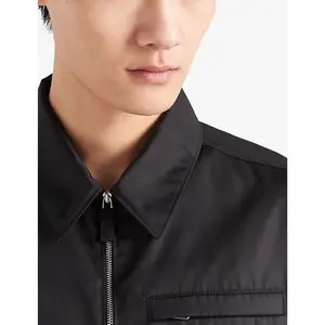 Prada Re-nylon Brand-plaque Polyamide Jacket