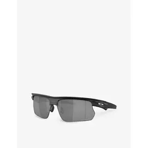 Oakley Bisphaera Rectangle-frame Sunglasses - Black