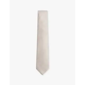 REISS Reiss Ceremony Textured Tie Oatmeal