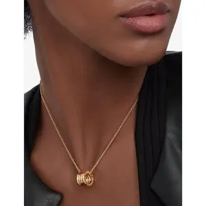 BVLGARI B.zero1 18ct Pendant Necklace - Yellow Gold
