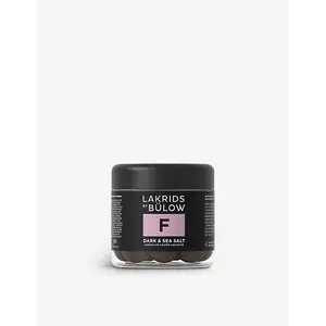 LAKRIDS BY BULOW Dark & Sea Salt Chocolate Coated Liquorice 125g - One-color