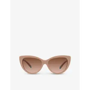Tiffany & Co. Cat-eye Acetate Sunglasses - Brown