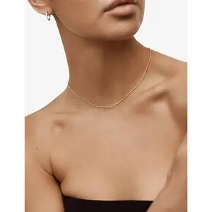 Monica Vinader Station Sterling-silver Chain Necklace