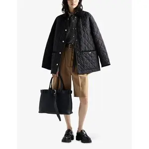 Prada Re-nylon Quilted Recycled-nylon Jacket - Black
