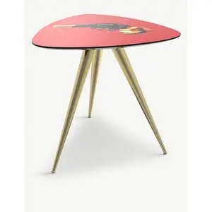 SELETTI Revolver Wooden Side Table 48cm - One-color