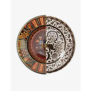 SELETTI Hybrid Milta Porcelain Dinner Plate 27.5cm - One-color