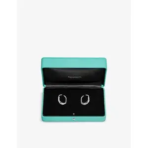 Tiffany & Co. Lock Medium Hoop Earrings