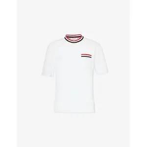 Thom Browne Branded Cotton-knit T-shirt S