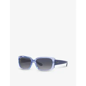 Ray-ban Rectangle-frame Propionate Sunglasses