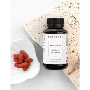 JSHEALTH VITAMINS Metabolism + Sugar Support Supplements 60 Capsules