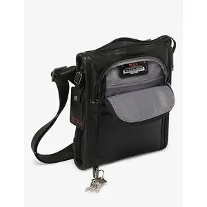 Tumi Alpha 3 Small Leather Cross-body Bag