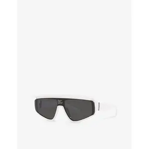 Dolce & Gabbana Dg6177 Rectangle Sunglasses - White