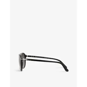 Persol Aviator-frame Sunglasses - Black