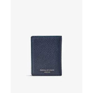 ASPINAL OF LONDON Travel Logo-embellished Leather Card Holder