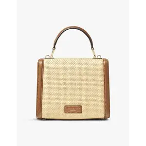 ASPINAL OF LONDON Mayfair Midi Leather Shoulder Bag