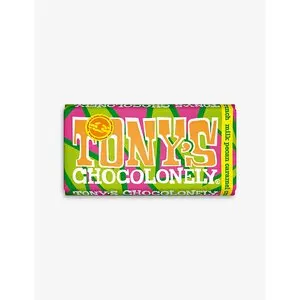 TONY'S Chocolonely Milk Chocolate Pecan Caramel Bar 180g - One-color