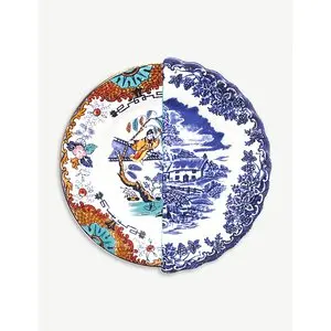 SELETTI Hybrid Valdrada Printed Porcelain Fruit Plate 20cm - One-color